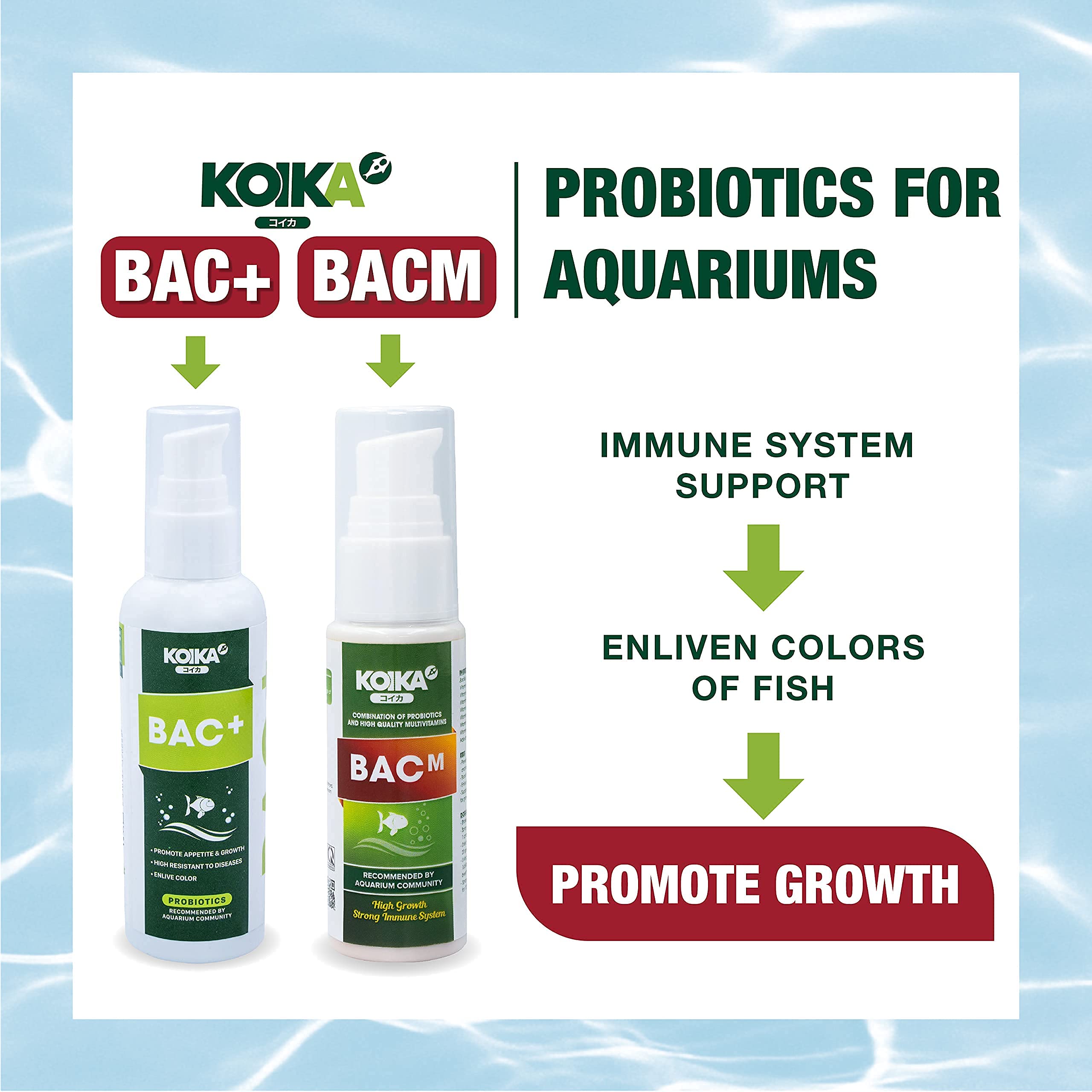 Mua Save $3 Specialized Aquarium Probiotics BAC+ & BAC M | Probiotic ...