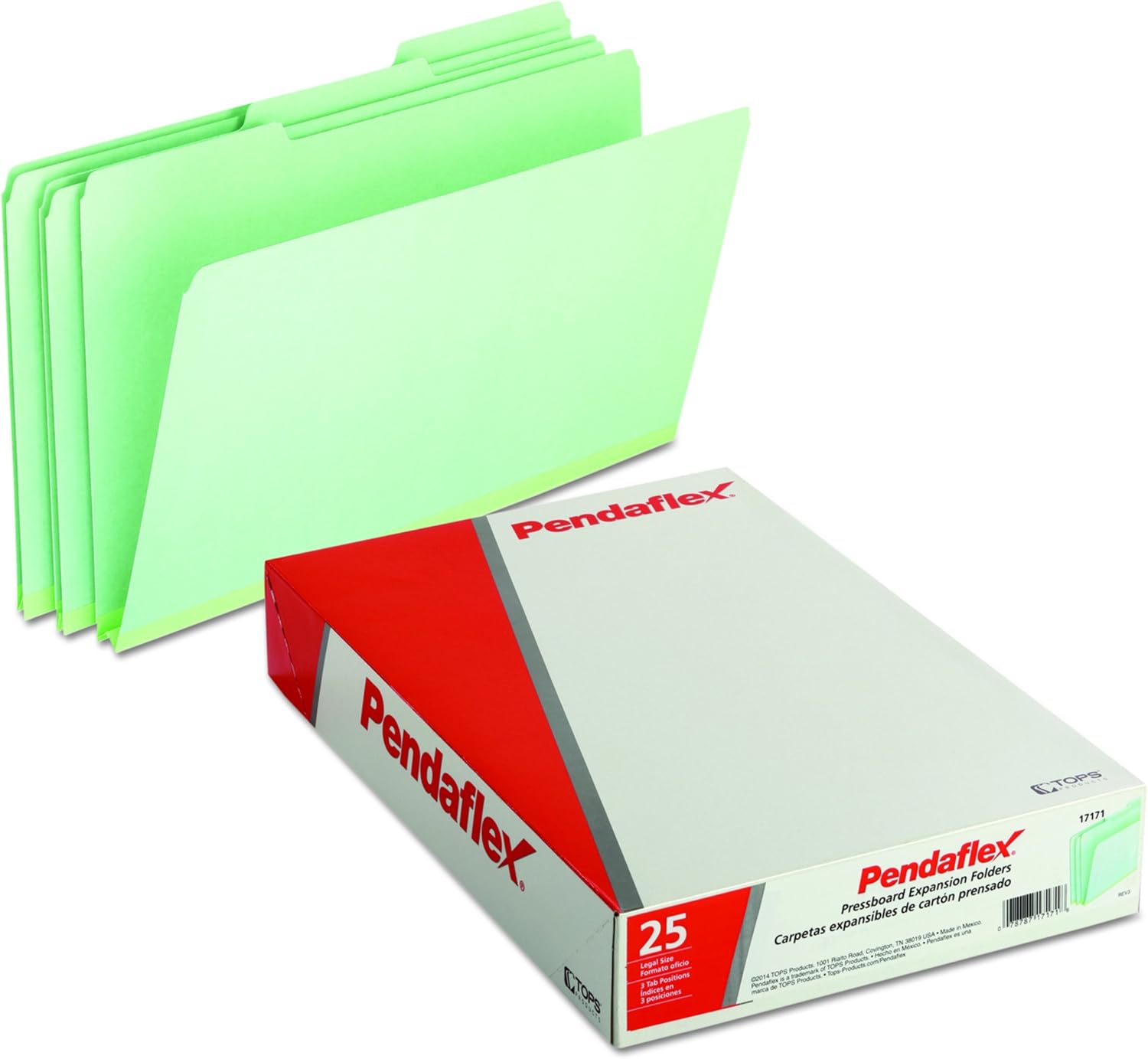 Tops Products Pendaflex Template
