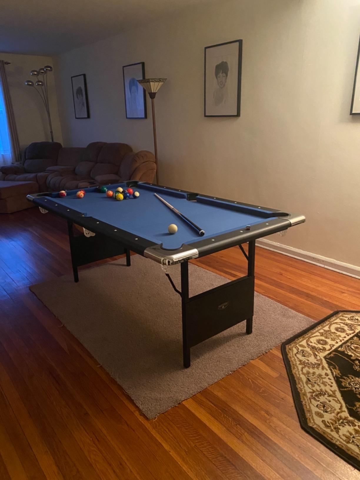 $15/mo - Finance Hathaway Fairmont Portable 6-Ft Pool Table for ...