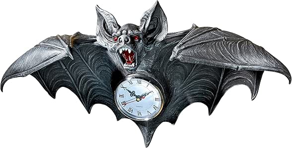 Amazon.com: Design Toscano Witching Hour Vampire Clock Sculpture: Home ...