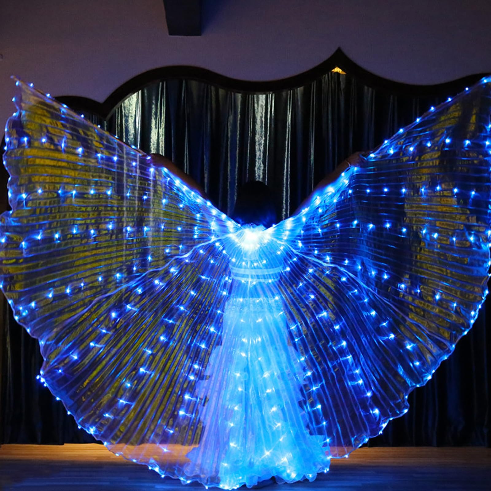 Mua LED Isis Wings Light Up Wings Glow Light Up Belly Dance Costumes ...