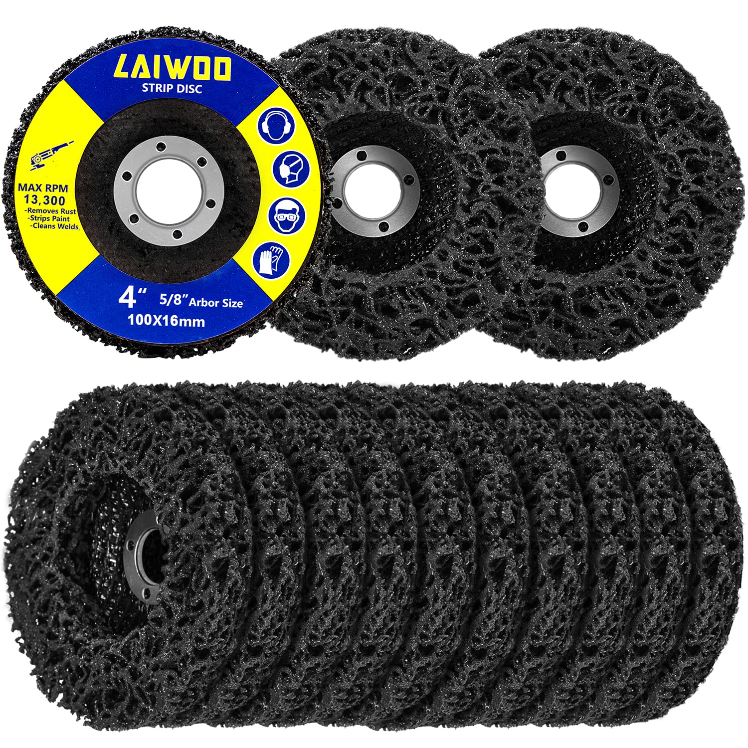 Mua 10 Pack Strip Disc Wheel for Angle Grinders Stripping Wheel, Paint ...