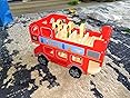 woody treasures Wooden Toys London Bus Toy - London Double Decker Red ...
