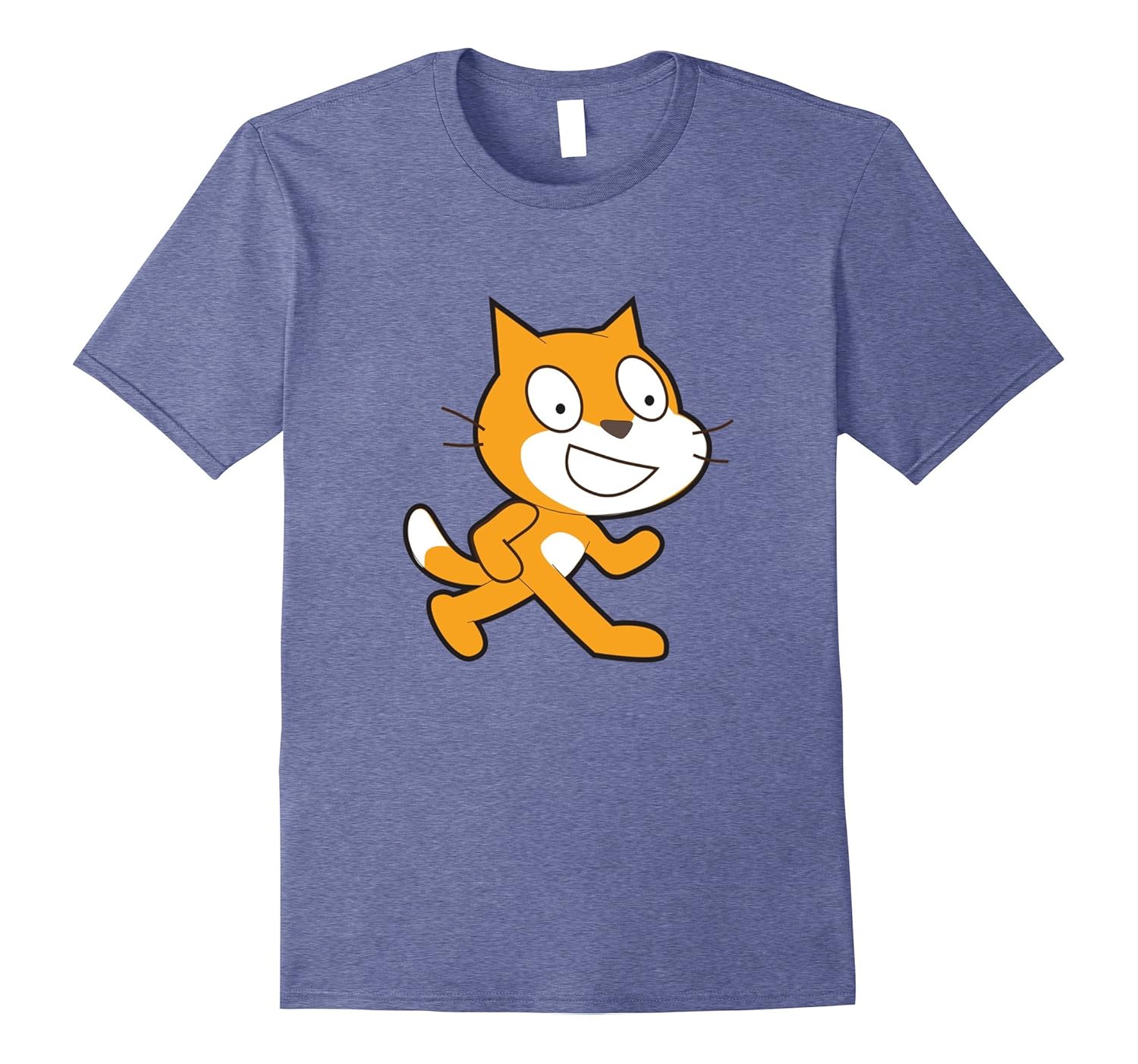 Scratch Programming Language Official Mascot Cat T-Shirt-4LVS – 4loveshirt