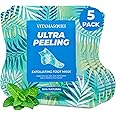 Amazon.com: Vitamasques Ultra Foot Peeling Mask, 5 Pack - Exfoliating Foot Peel Mask for Dry ...