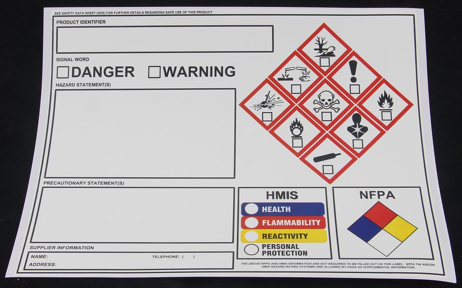 Hmis Label Ppe Codes Pensandpieces