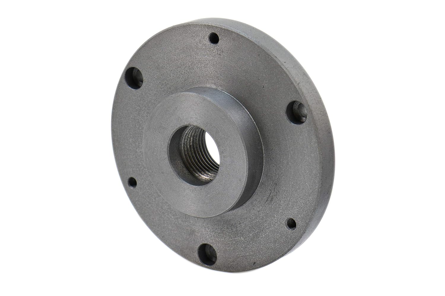 Shars 6" Fully Machined Threaded Back Plate 1-1/2-8 for 3 or 4 Jaw Self ...