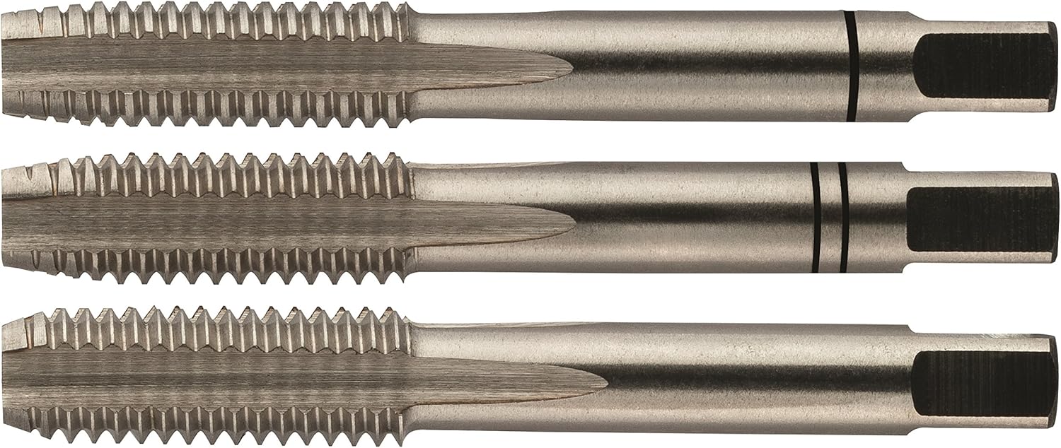 Bohrcraft 41091101200 – Macho de roscar manual de acero HSSG, izquierda ...