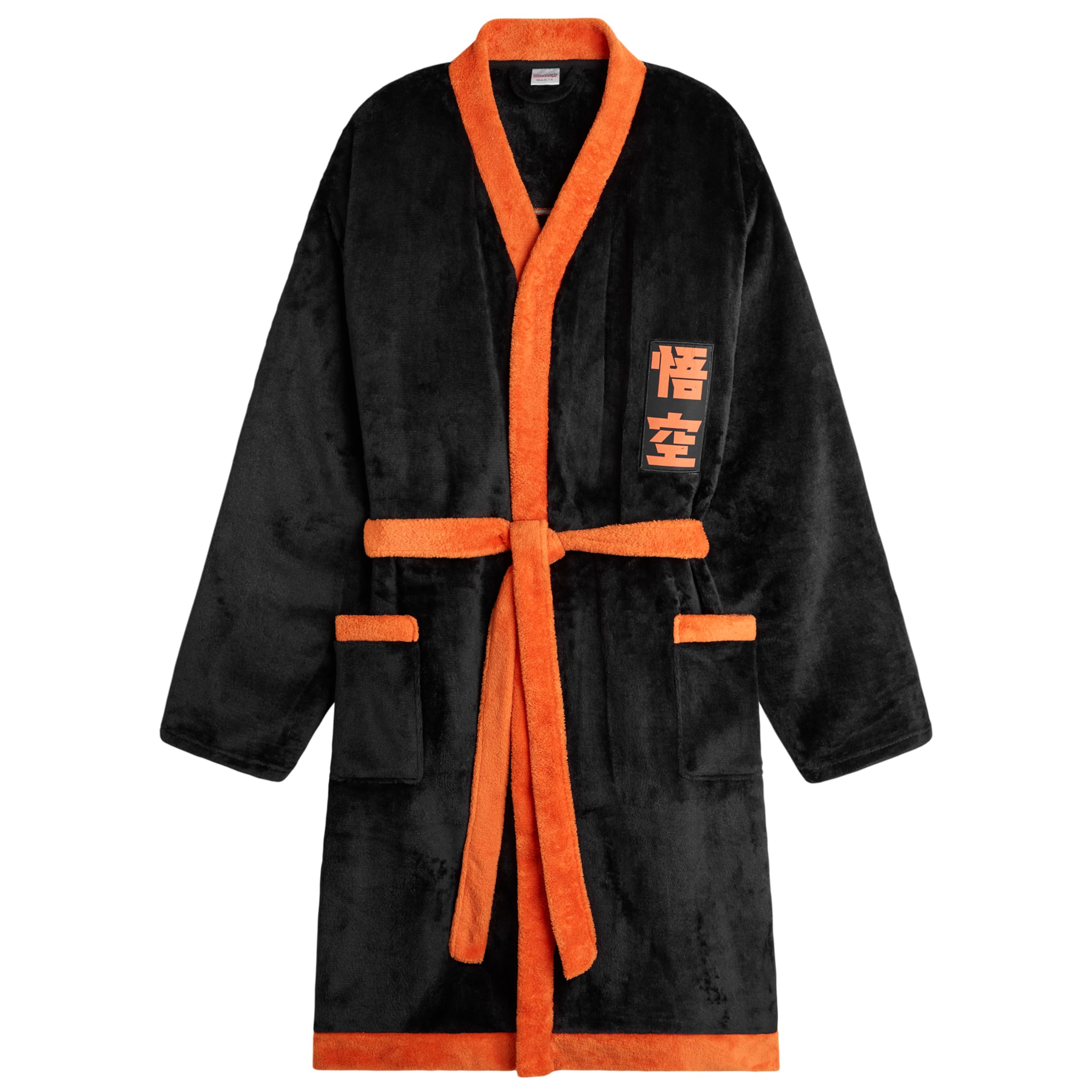 Dragon Ball Z Mens Fleece Plush Robe, Long Warm Bathrobe for Men ...