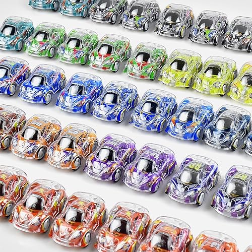 Tuko 50Packs Mini Pull Back Cars Toy Gift Packs, Racing Toy Vehicles ...