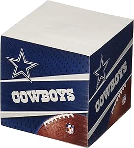 Amazon.com : Dallas Cowboys 2.75-Inch Sticky Note Cube, 550 pages - NFL ...