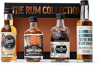 Rum Gift Set by The Rum Collection - Kraken Spiced Rum, Sailor Jerry ...