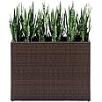 Amazon.com : LEWIS&WAYNE Tall Planters for Outdoor Plants Handmade ...