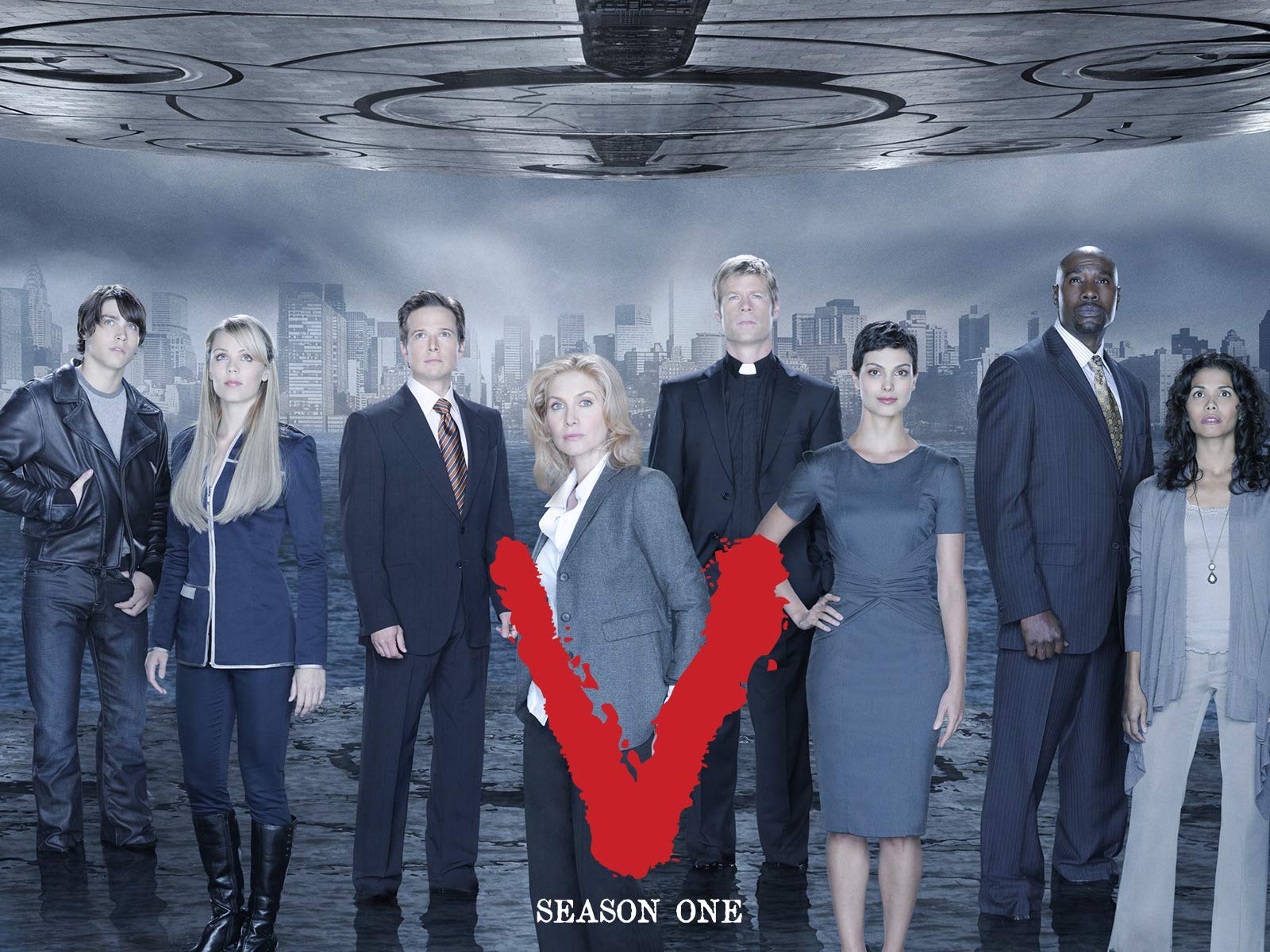 Amazon.com: V : Elizabeth Mitchell, Morris Chestnut, Laura Vandervoort ...