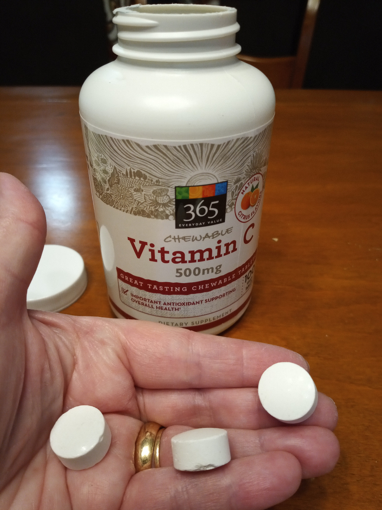 $1/mo - Finance 365 by Whole Foods Market, Vitamin C Chewable 500Mg ...
