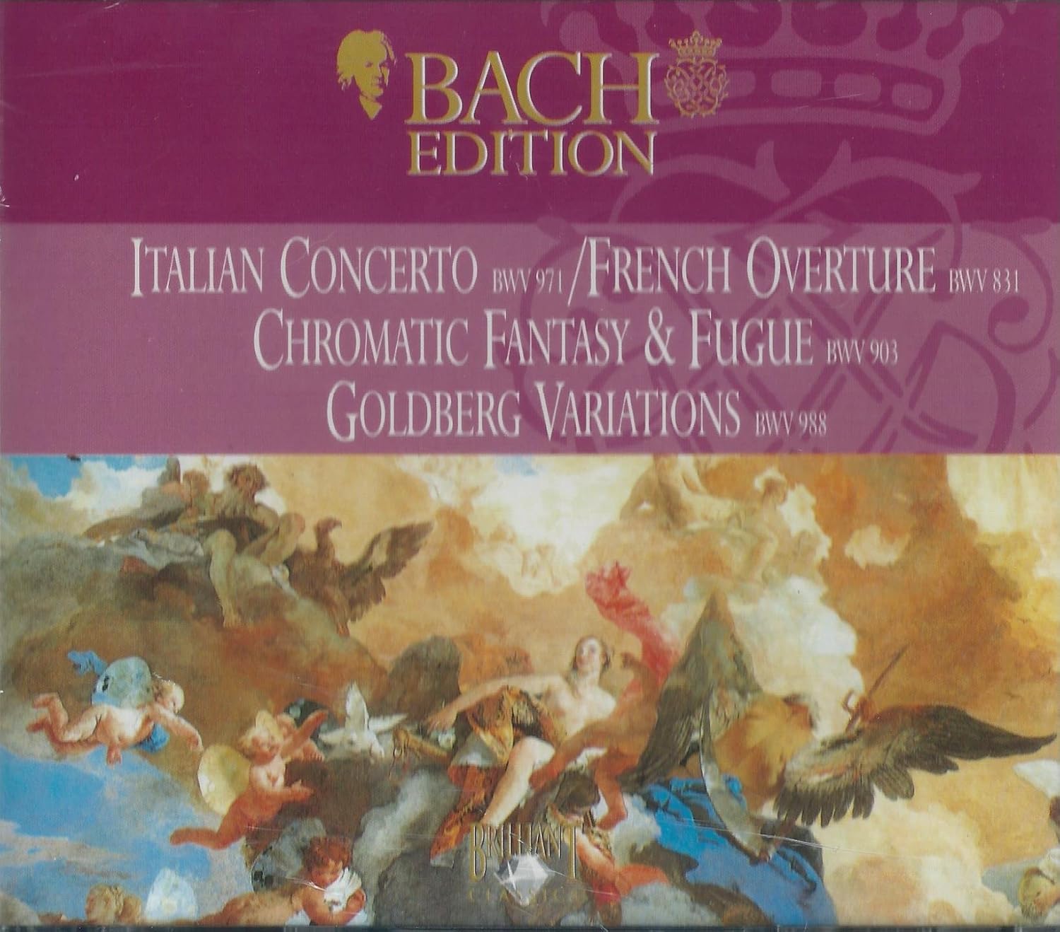Johann Sebastian Bach, Pieter-Jan Belder - J.S. Bach - Goldberg Variations/Italian Concerto ...
