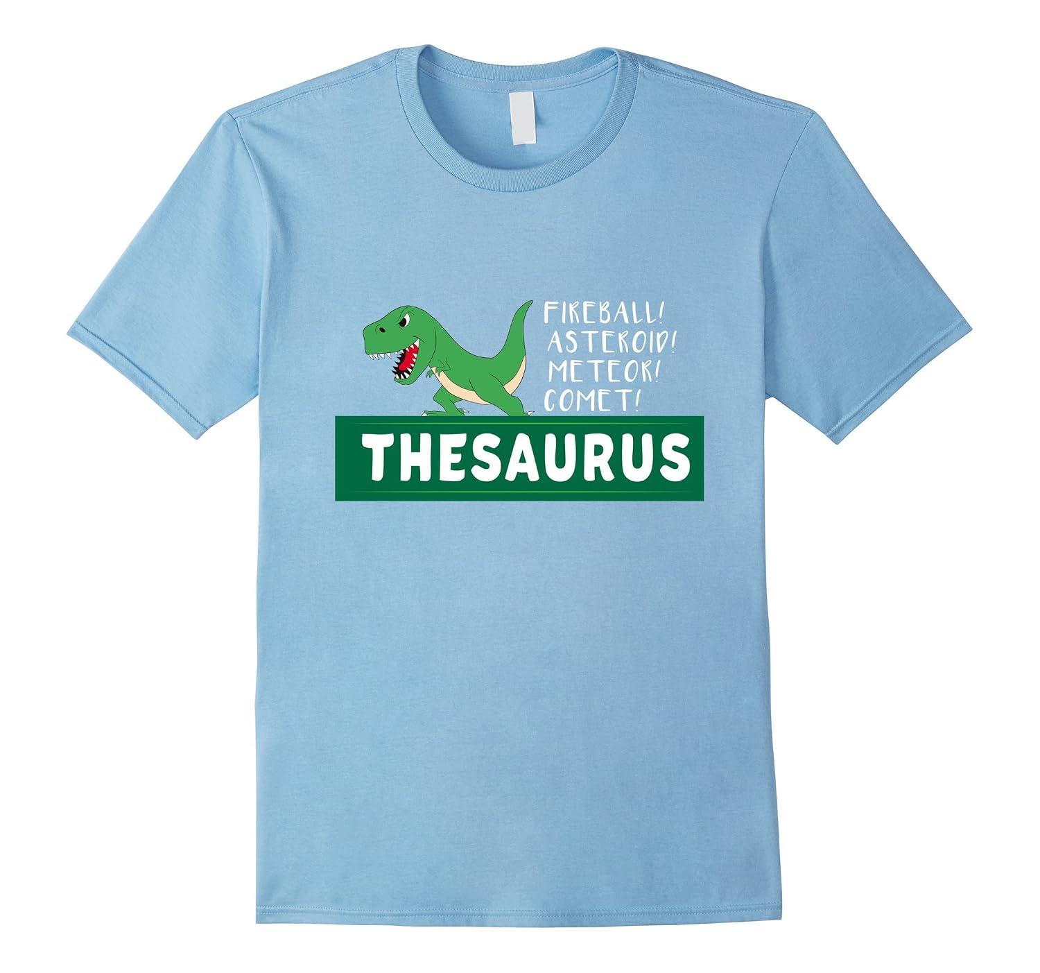 Thesaurus Punny Dinosaur T-Shirt-4LVS