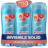 Amazon.com : Secret Invisible Solid Antiperspirant and Deodorant ...