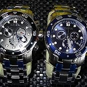 Invicta 0069 Pro Diver - Scuba Herren Uhr Edelstahl Quarz schwarzen ...