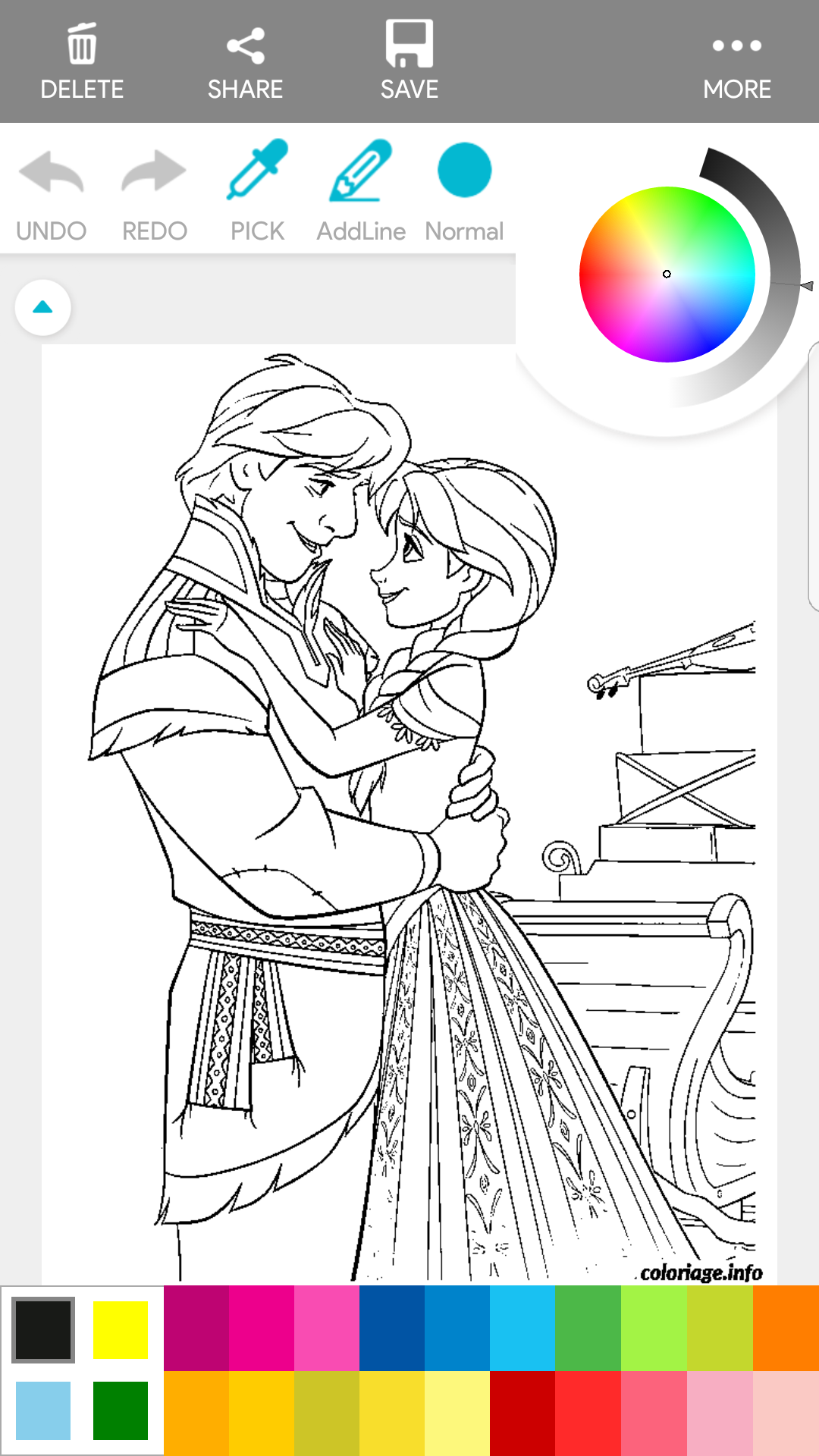 Coloring App Game For Adults And Kids For Free Amazon co uk Appstore 