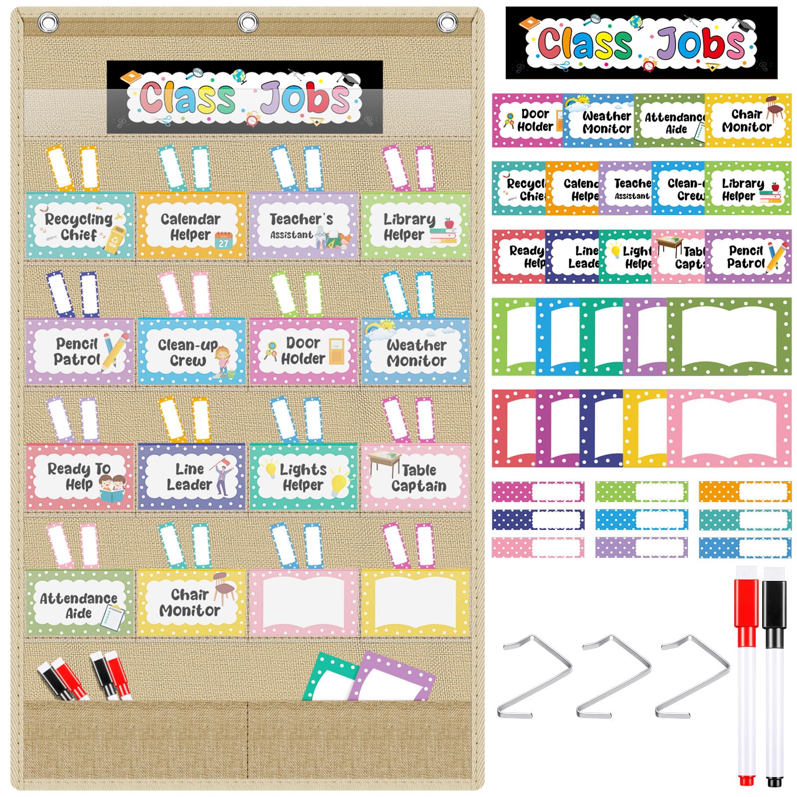 Mua Classroom Jobs Chart Behavior Chart for Classroom Class Management ...