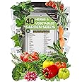 Amazon.com : Ultimate Set of 40 Herbs and Vegetable Seeds Packets for ...