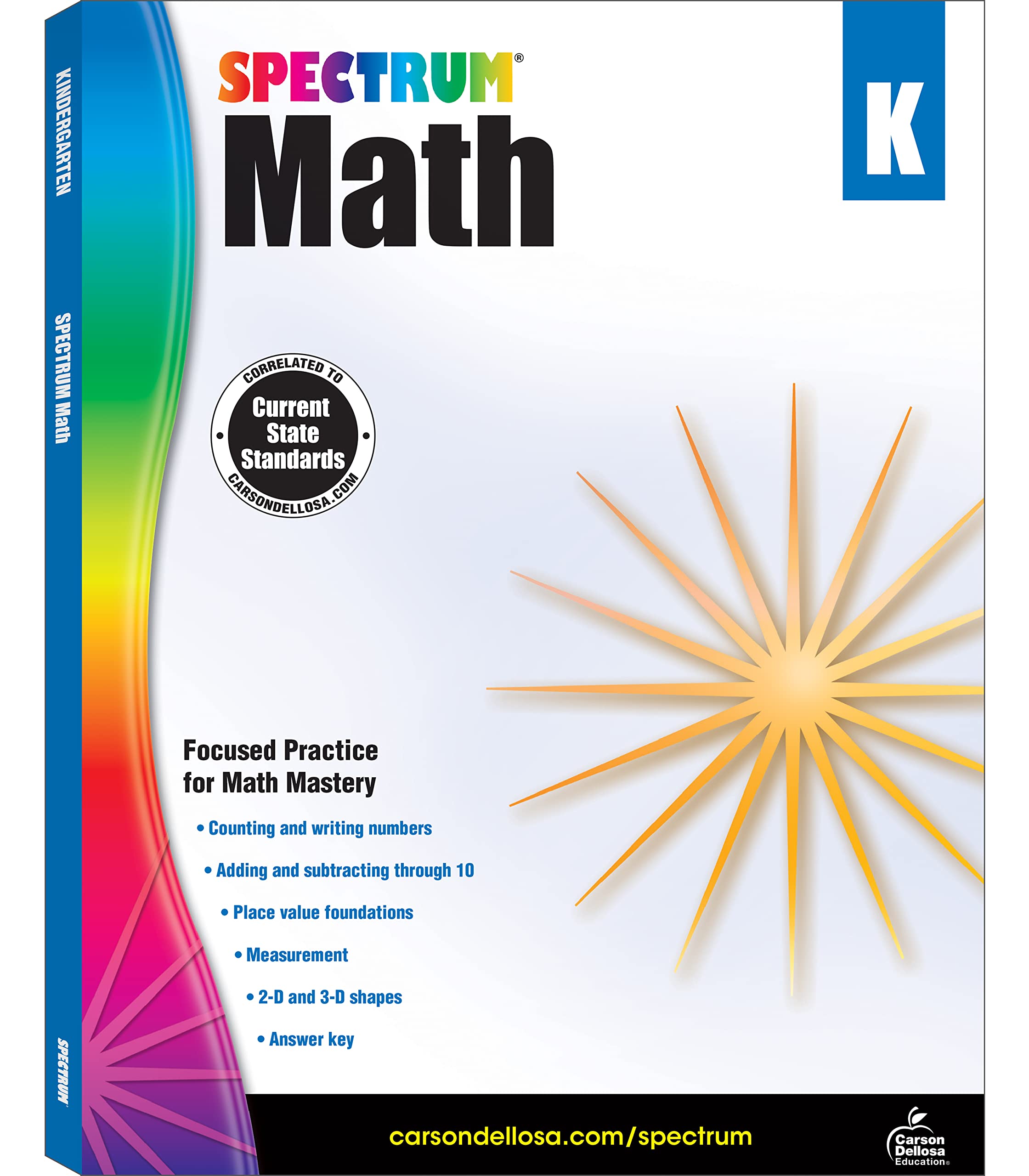 Mua Spectrum Kindergarten Math Workbooks, Ages 5 to 6, Counting Numbers ...