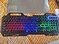 TAG GAMERZ Gaming Combo KIT Avenger RGB Keyboard/Mouse with 3 Color LED ...