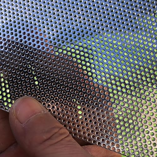 FengYoo Perforated Metal Sheets 19 Gauge 16"x12" Expanded Metal Mesh ...