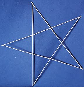 Amazon.com : 16" Star Wire Wreath Form : Home & Kitchen