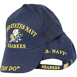 Amazon.com: Navy Seabee Vietnam Veteran Ballcap: Baseball Caps: Clothing