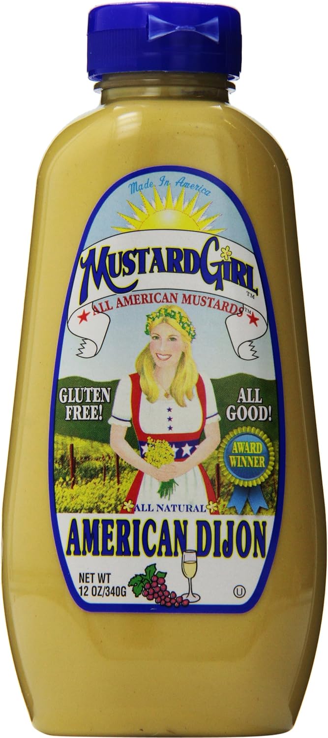 Amazon.com : Mustard Girl All American Mustards Condiment, American ...