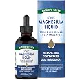 Amazon.com: Nature's Truth Ionic Magnesium Liquid Drops | 200mg | 4 ...