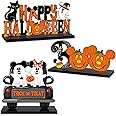Amazon.com: 3 Pcs Halloween Mouse Shaped Cute Ghost Table Sign Decor ...