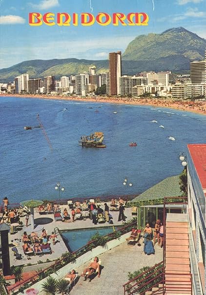 POSTCARD OF BENIDORM SPAIN: Amazon.co.uk: Office Products