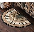 Amazon.com: Forest Pines Half-Round Braided Rug : Home & Kitchen