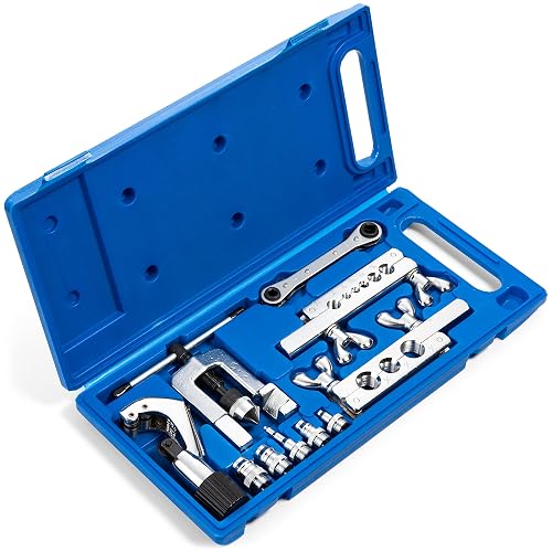 LORESO Flaring Tool Kit, Breakline & HVAC Swaging Tool Set for 45 ...
