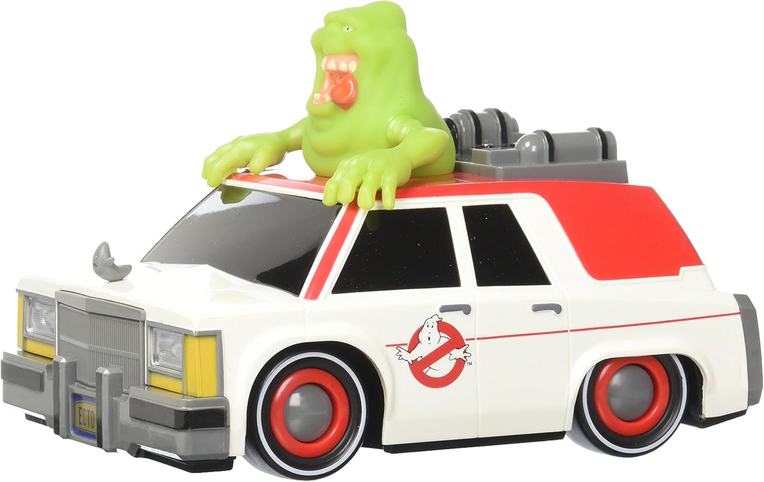 Ghostbusters RC Ecto-1 with Glowing Slimer – BigaMart