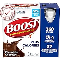 BOOST PLUS Complete Nutrition Drink, Chocolate, 24 x 237 ml : Amazon.ca ...