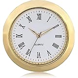 Amazon.com: ShoppeWatch Mini Clock Insert Quartz Movement Round 1 7/16 ...