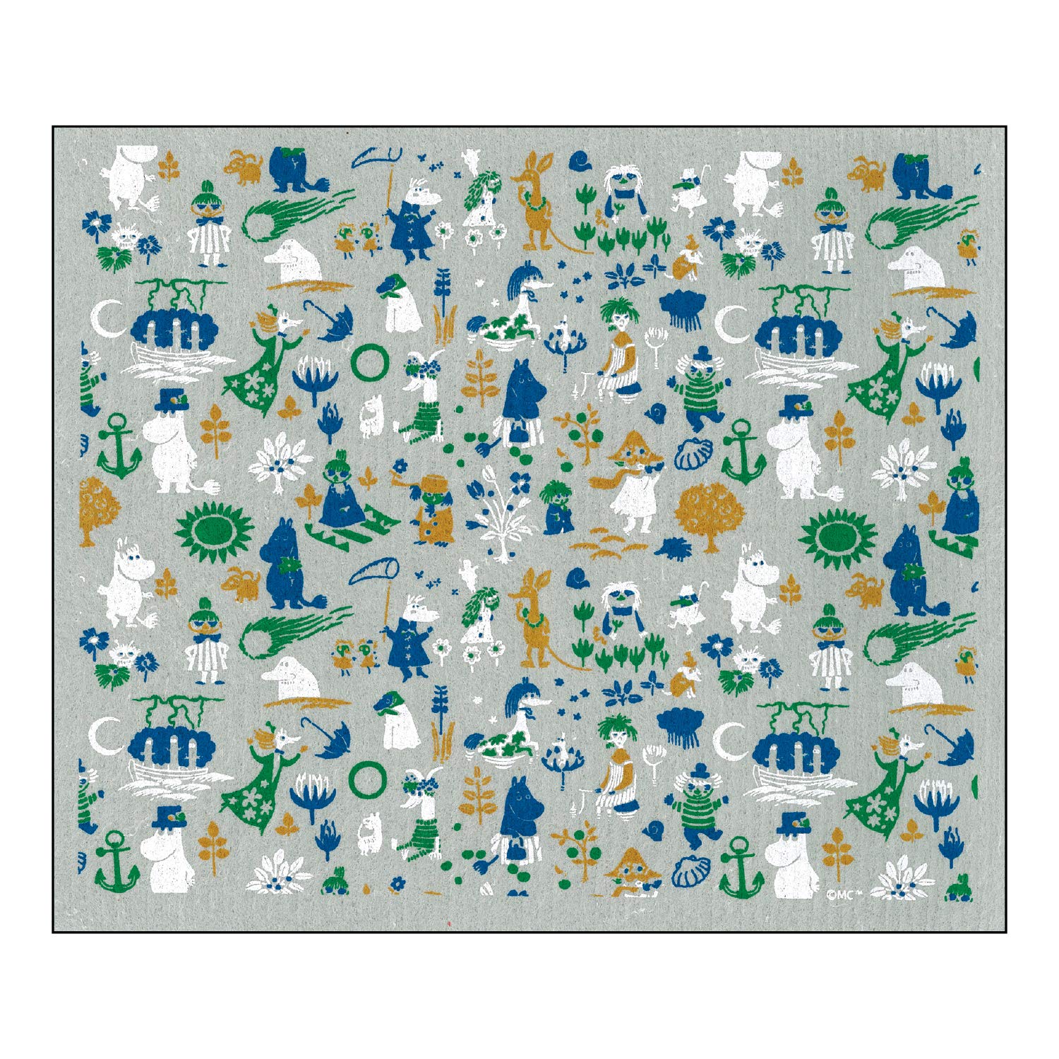 Mua Eoct Ecomfort House Sponge Wipe, Drainer, Moomin, Friends, Gray trên Amazon Nhật chính hãng ...