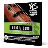 Amazon.com: D'Addario NS Electric Traditional Bass String Set, 3/4 ...