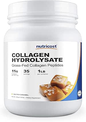 Amazon.com: Nutricost Grass-Fed Collagen Powder 1LB (454 G) (Salted ...