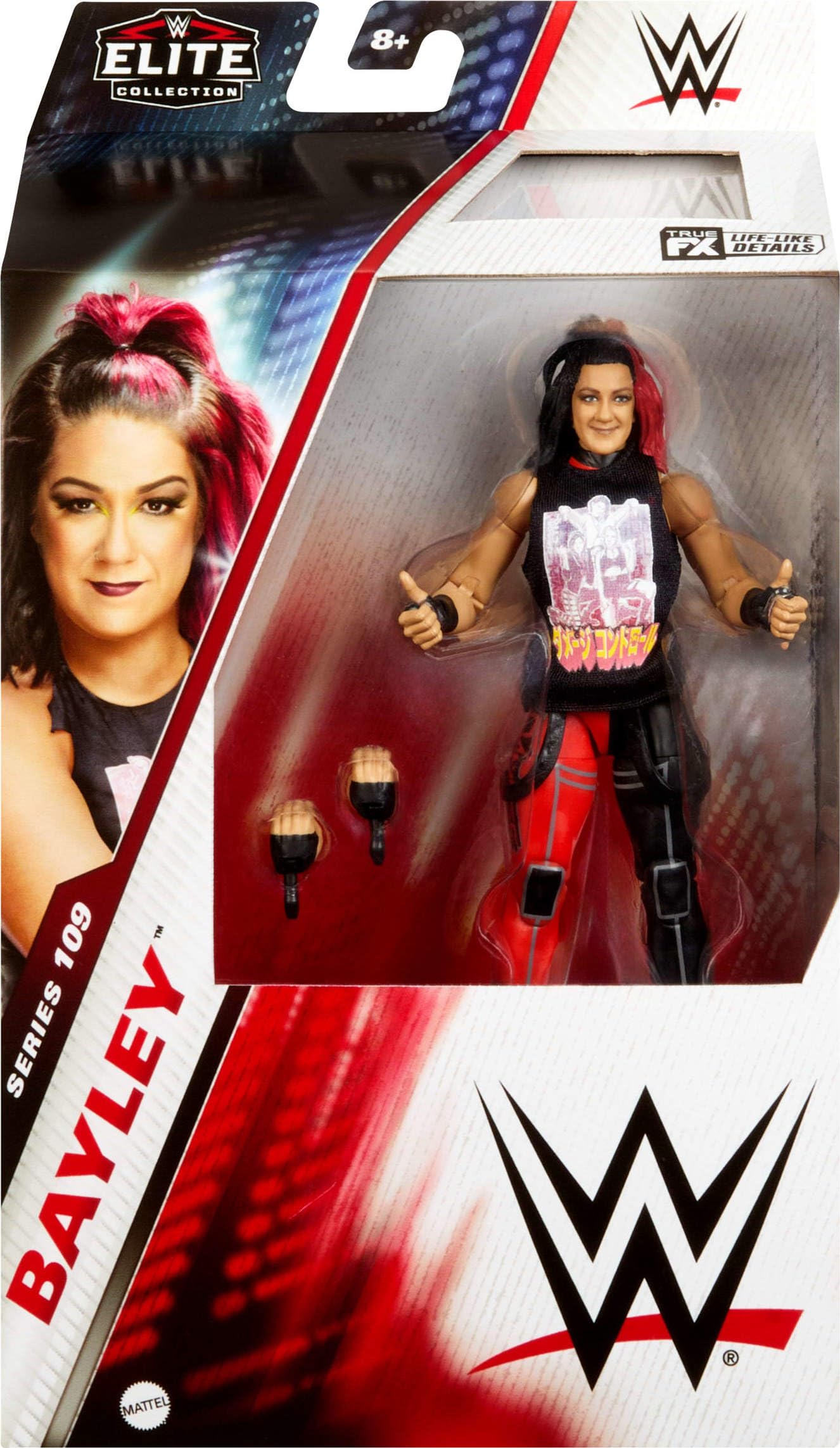 Mattel WWE Elite Action Figure & Accessories, 6-inch Collectible Bayley With 25 Articulation ...