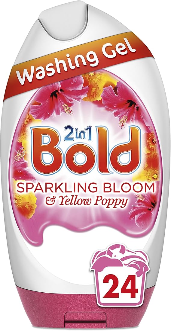 Bold 2-in-1 Washing Gel with a Touch of Lenor Long Lasting Freshness ...