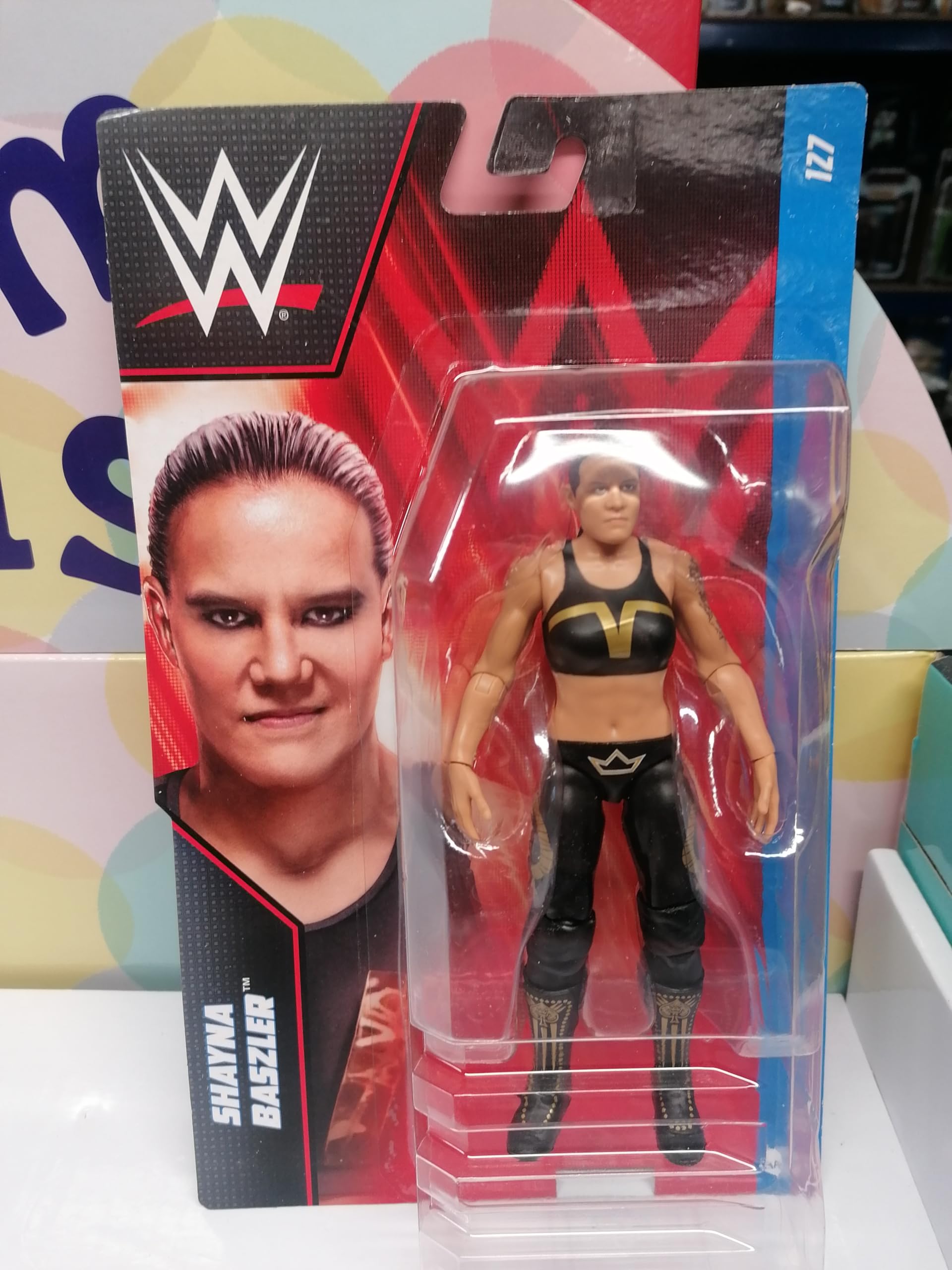 WWE Basic Shayna Baszler Action Figure, Posable 6-inch Collectible For Ages 6 Years Old & Up ...