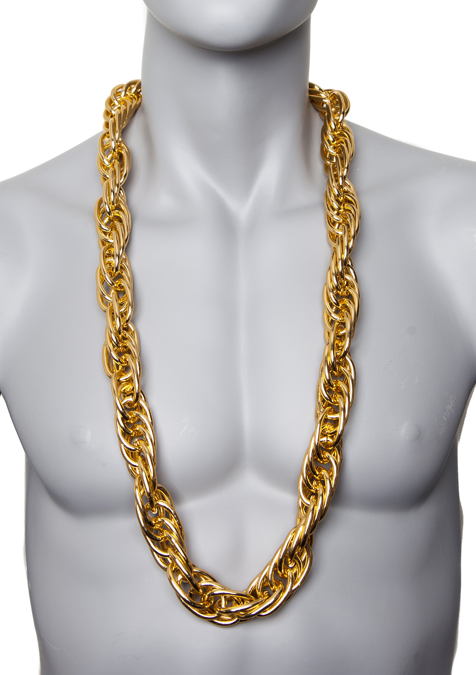 Mua 40-Inch Heavy Gold Dookie Chain for 80s and 90s Rapper Costume trên ...