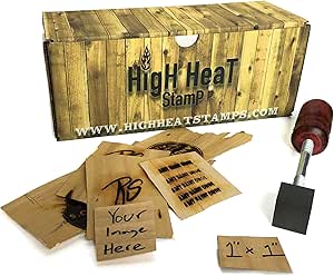 Amazon.com: High Heat Stamp: Custom Logo Branding Iron (1" inch)