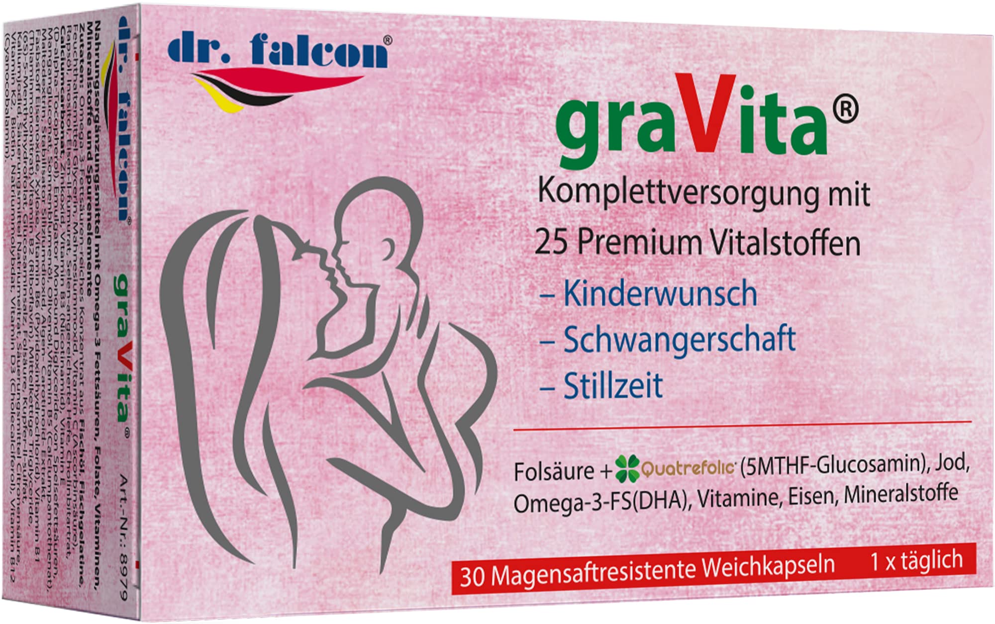 Mua dr. falcon graVita - 25 nutrients for desire to have children ...