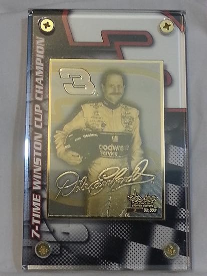 Authentic Images 2001 Dale Earnhardt NASCAR Racing 7 Time Winston Cup ...